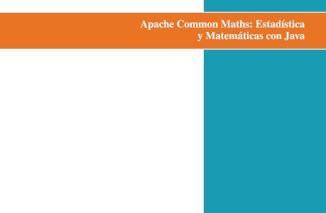 Apache Common Maths: Estadística y matemáticas con Java – Servicio de ...